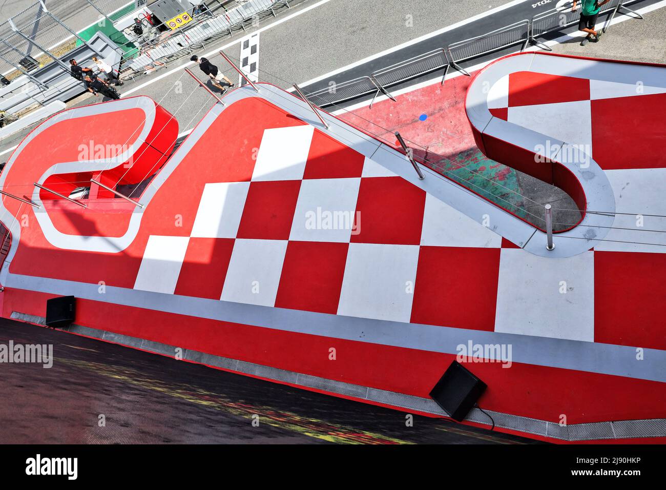Circuit atmosphere - podium. 19.05.2022. Formula 1 World Championship ...