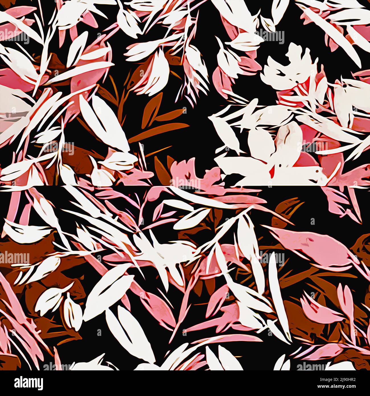 Textile and wallpaper patterns. A printable digital illustration work ...