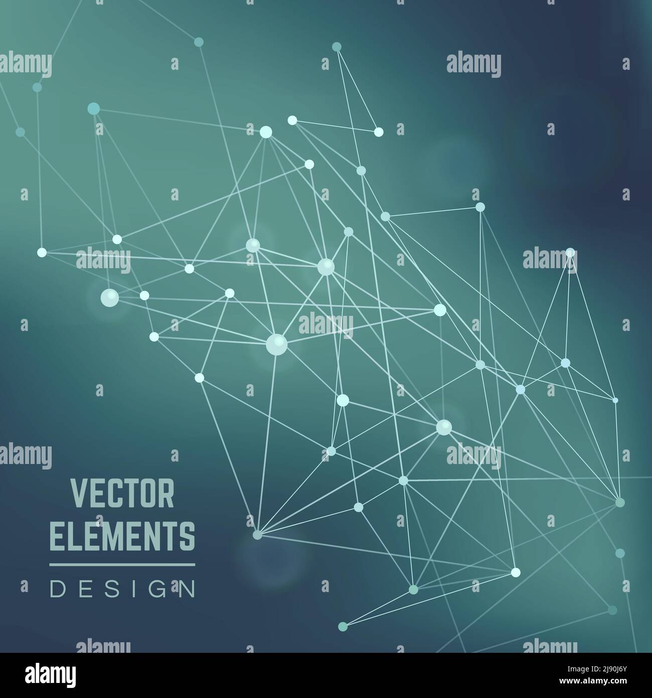 Molecule structure. Connection chemistry, science and research ...