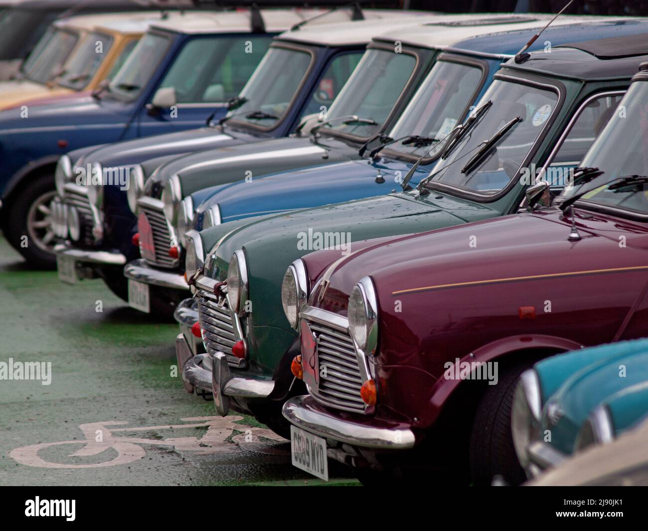 The London to Brighton Mini Run Stock Photo - Alamy