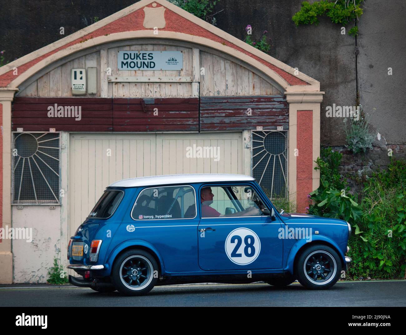 The London to Brighton Mini Run Stock Photo - Alamy