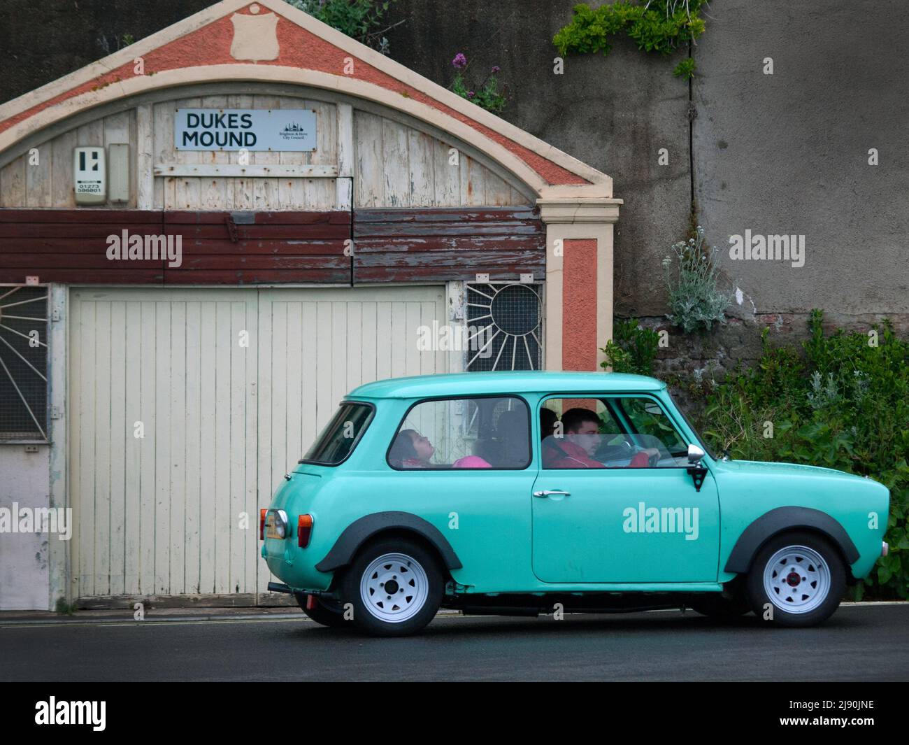 The London to Brighton Mini Run Stock Photo - Alamy