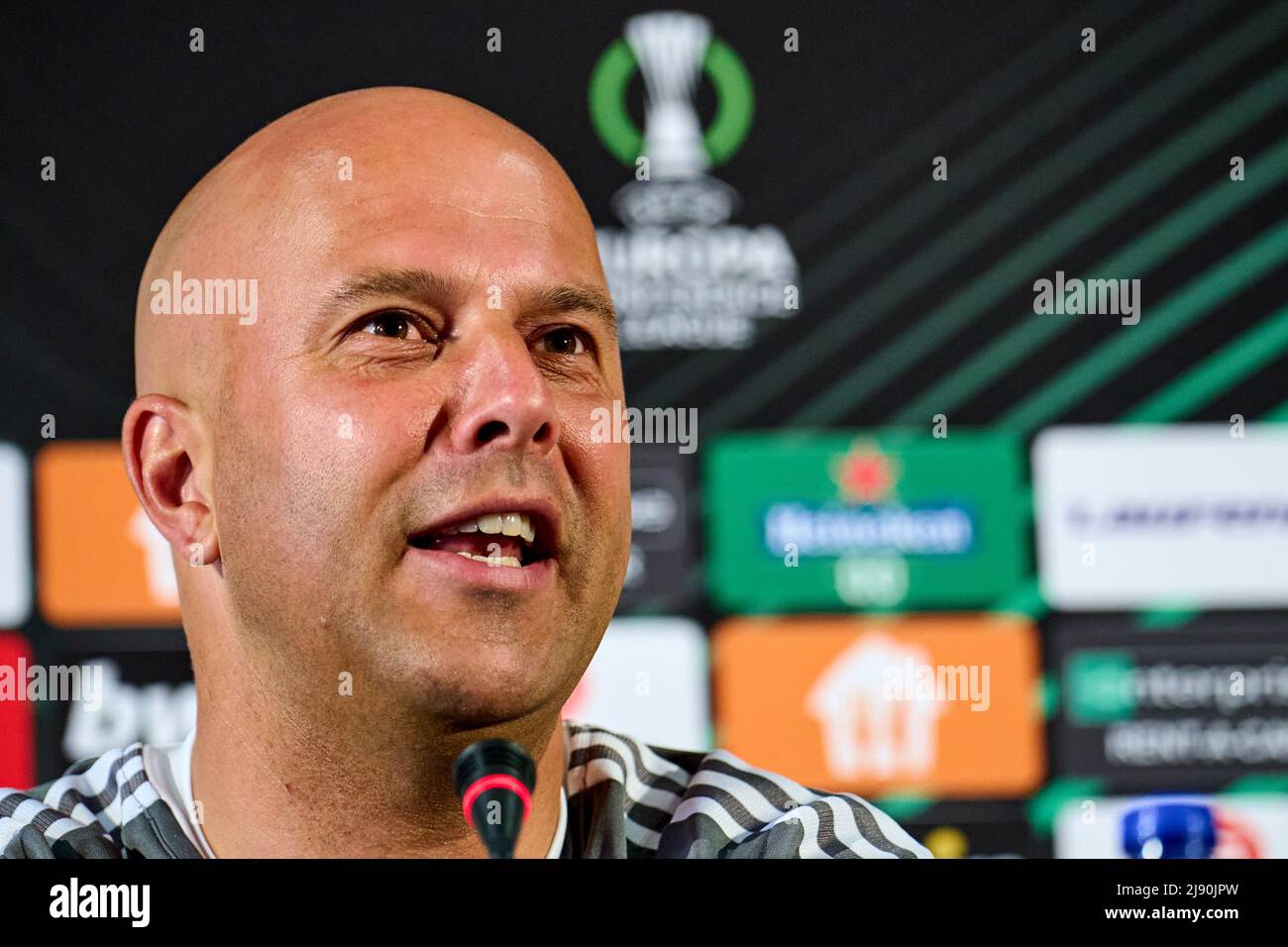 Lagos - Feyenoord coach Arne Slot during the Feyenoord in Lagos at on ...