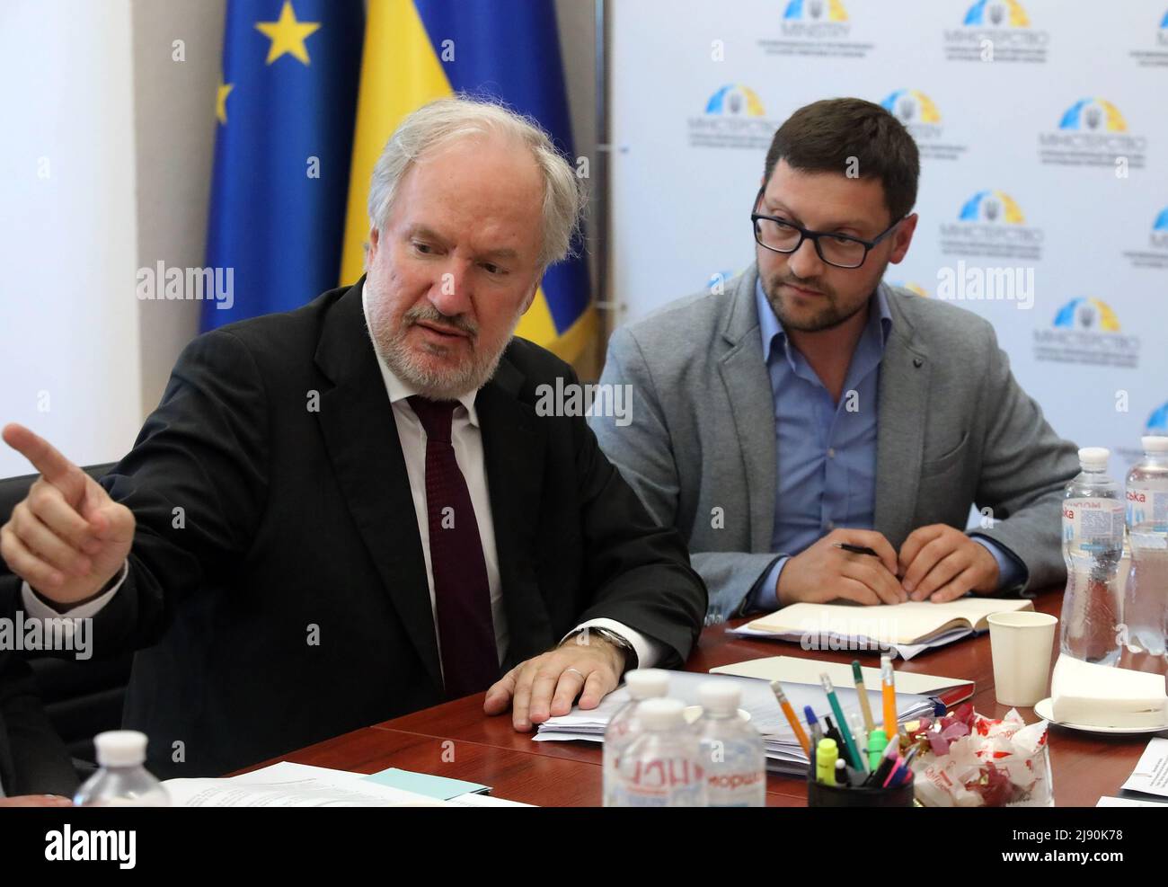 KYIV, UKRAINE - MAY 19, 2022 - Director for Neighbourhood and the ...