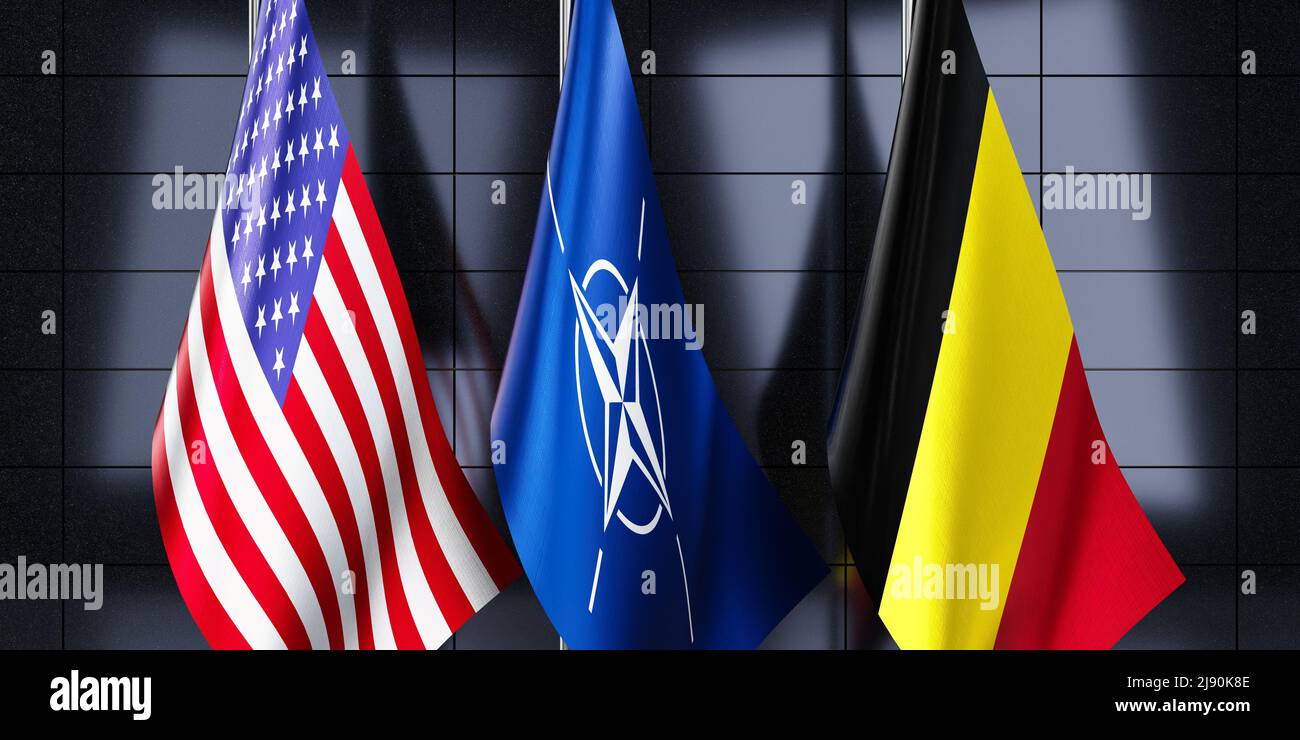 Belgium usa flag hi-res stock photography and images - Alamy