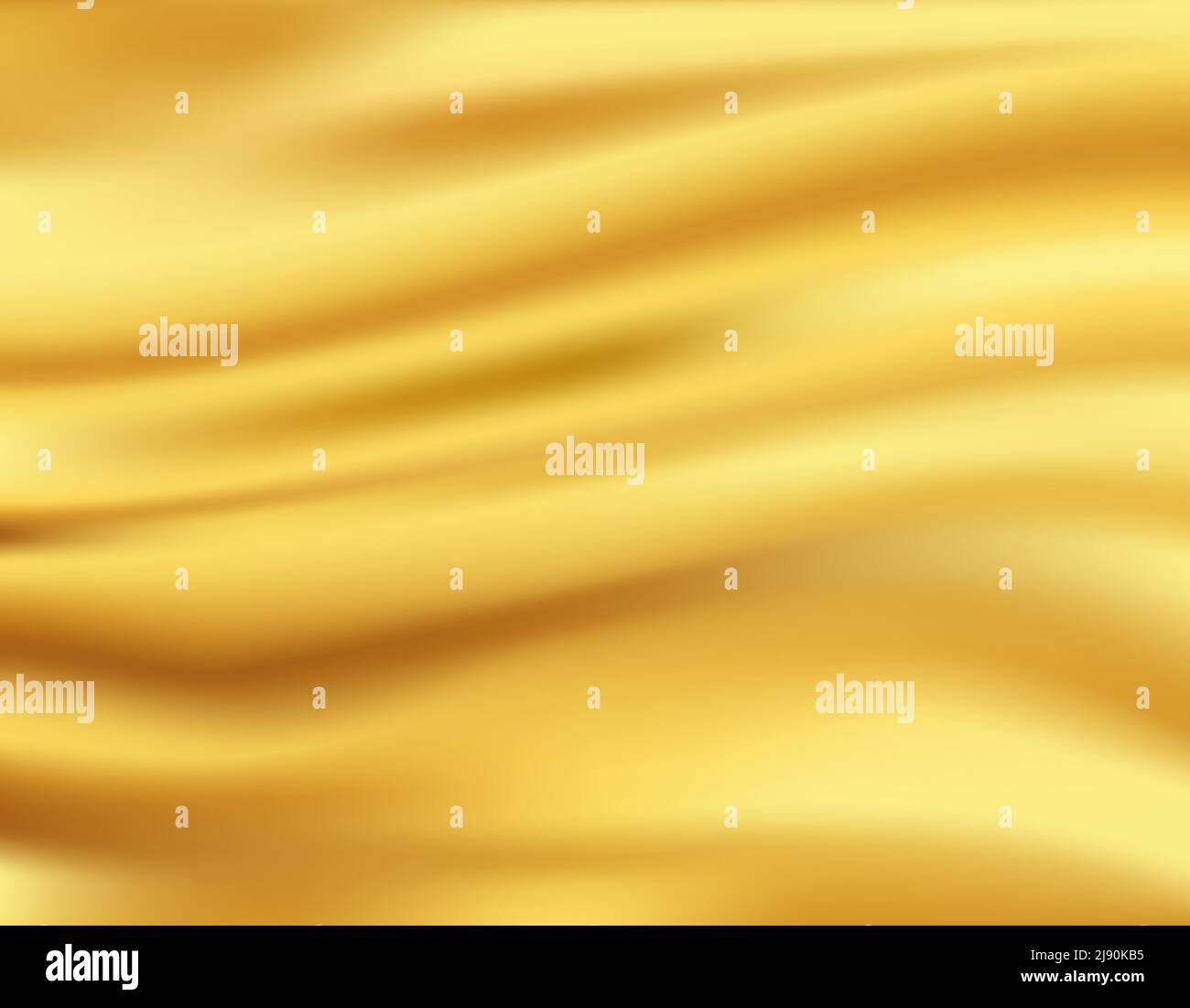 Yellow waves background, gold cloth in wind Stock Vector Image & Art ...