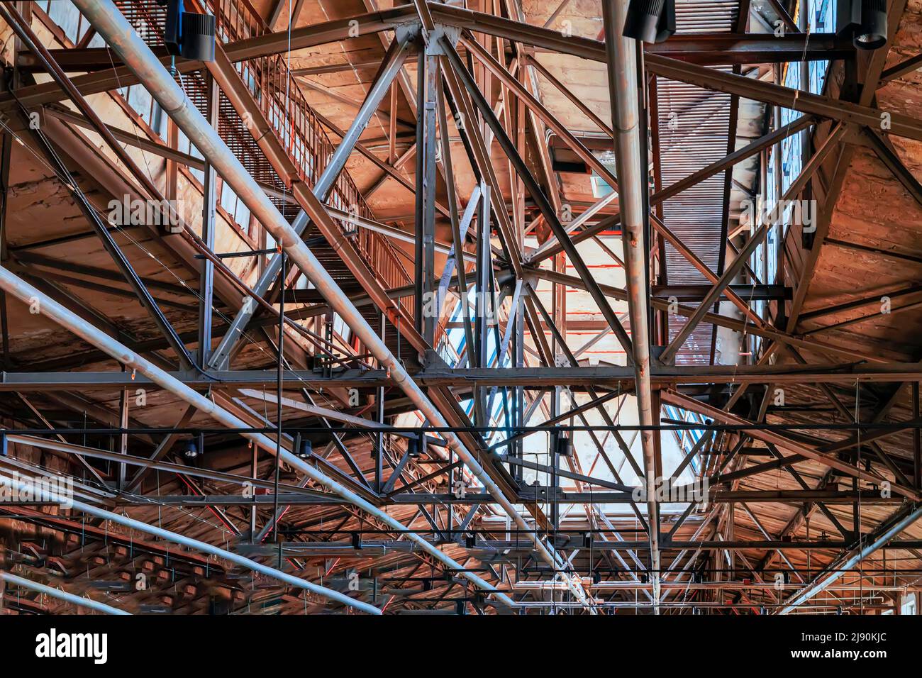 Vintage Industrial Factory Ceiling