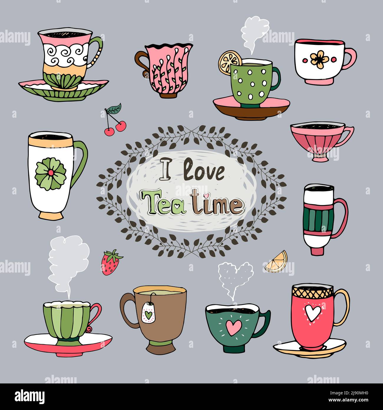 Central square surrounded Stock Vector Images - Alamy