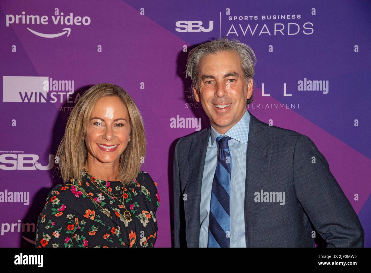 Jennifer Prince and Kevin Demoff attend the 15th Annual Sports Business ...