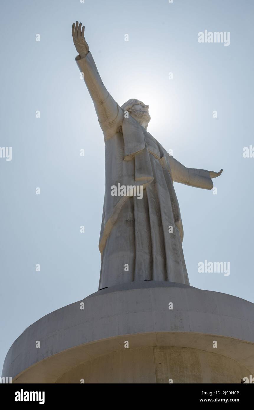 Statue christ lima peru High Resolution Stock Photography and Images ...