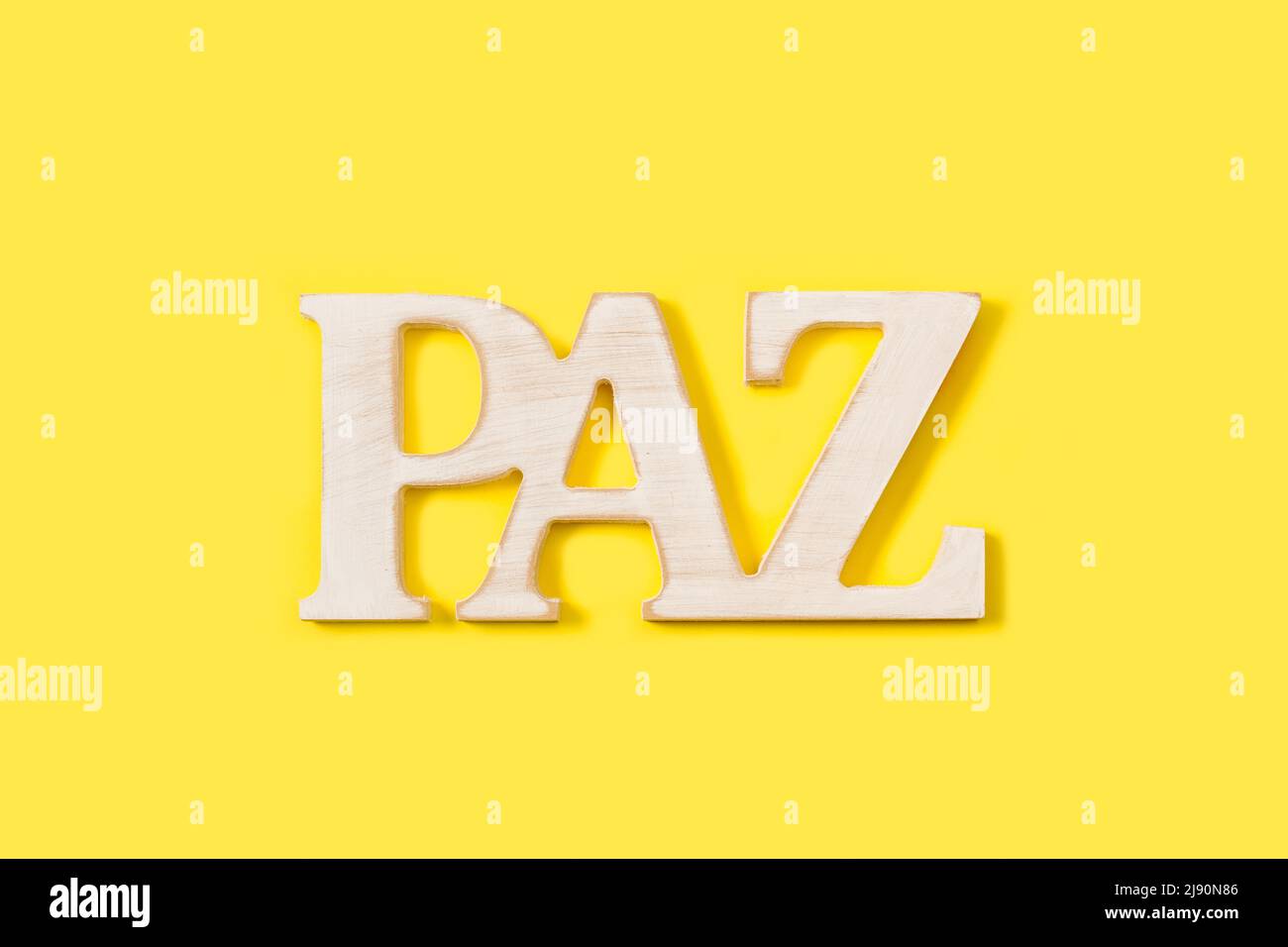 Paz letter hi-res stock photography and images - Alamy