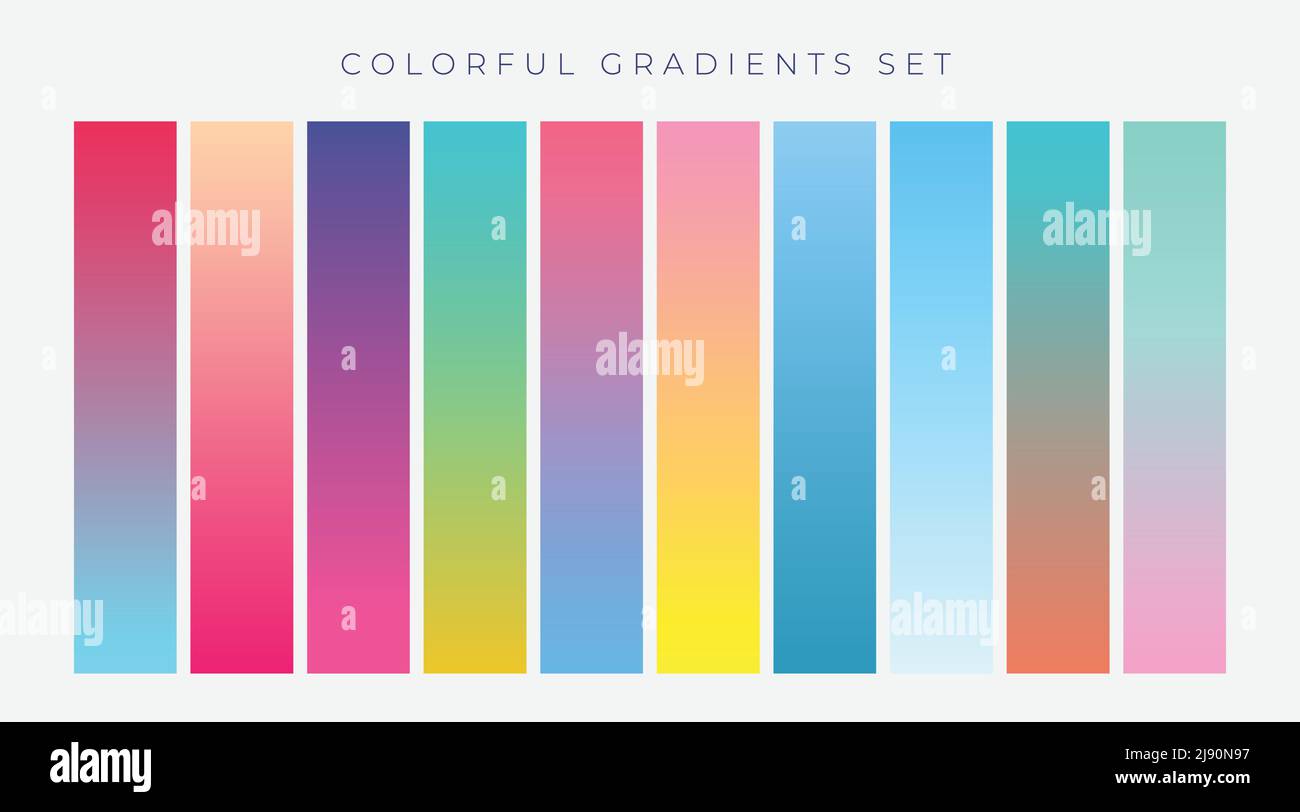 Vibrant gradients hi-res stock photography and images - Alamy