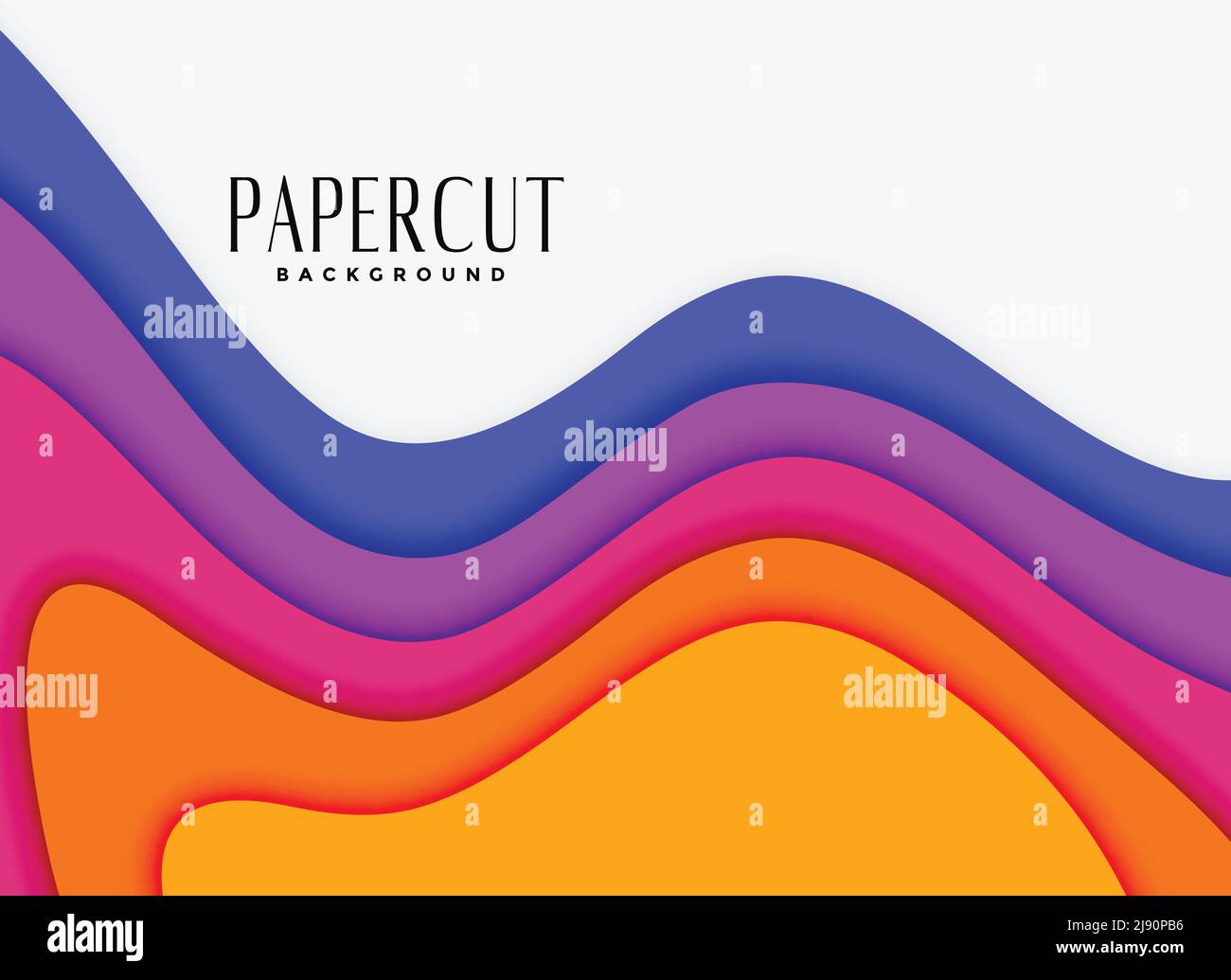 Cut in layers Stock Vector Images - Alamy