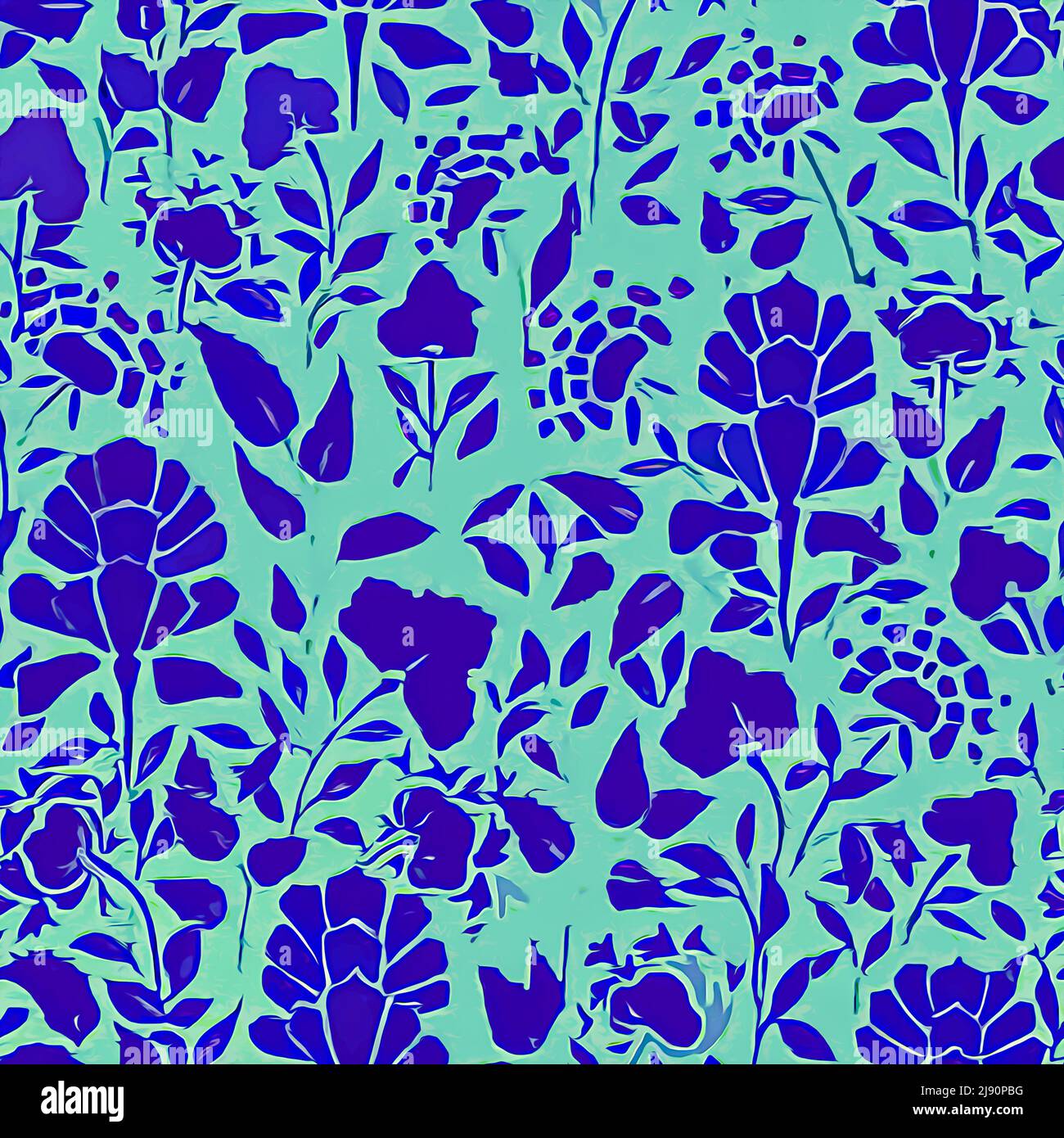 Textile and wallpaper patterns. A printable digital illustration work ...