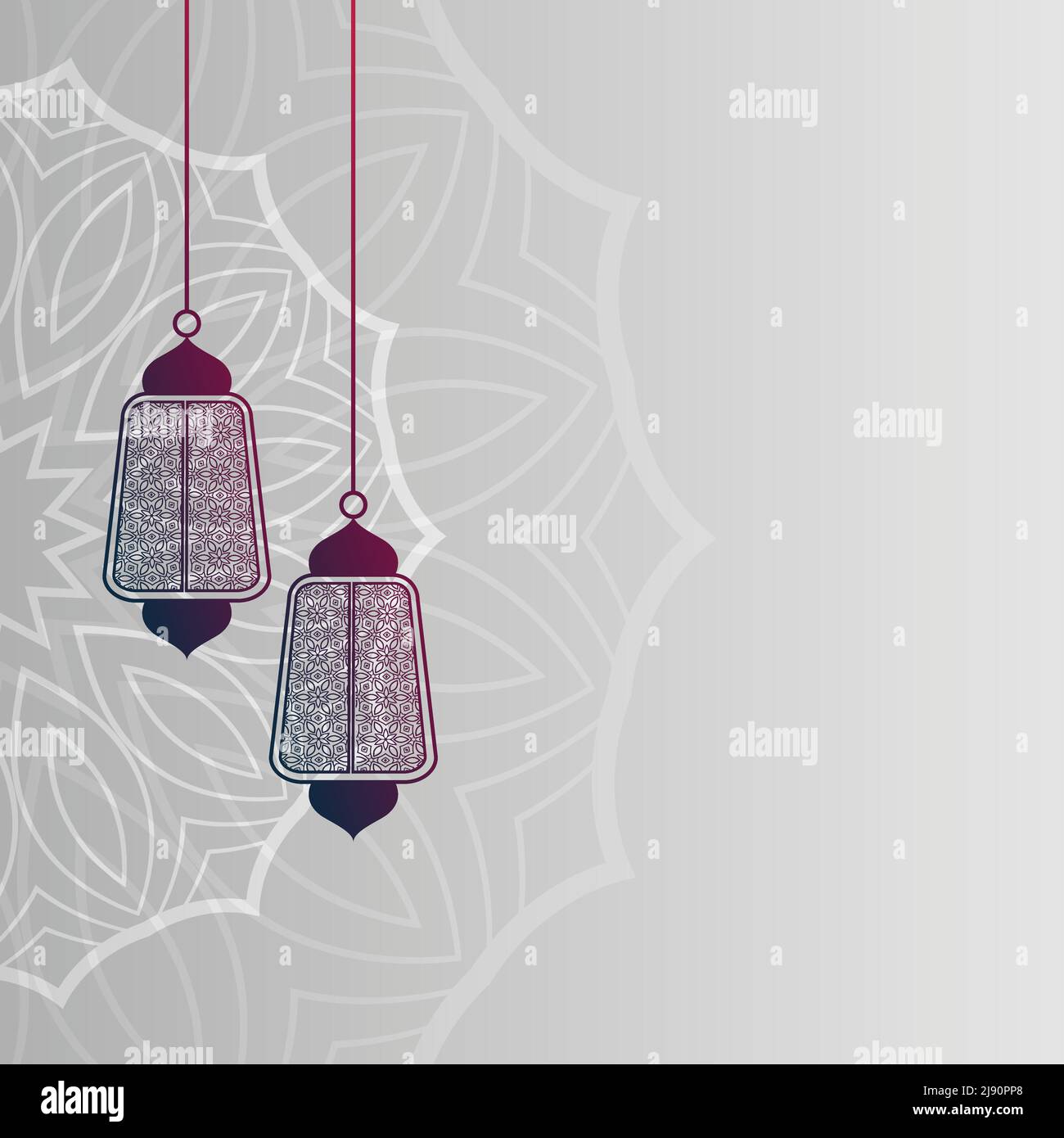 Islamic lamps Stock Vector Images - Alamy