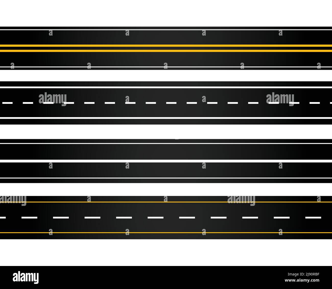 Wide roads Stock Vector Images - Alamy
