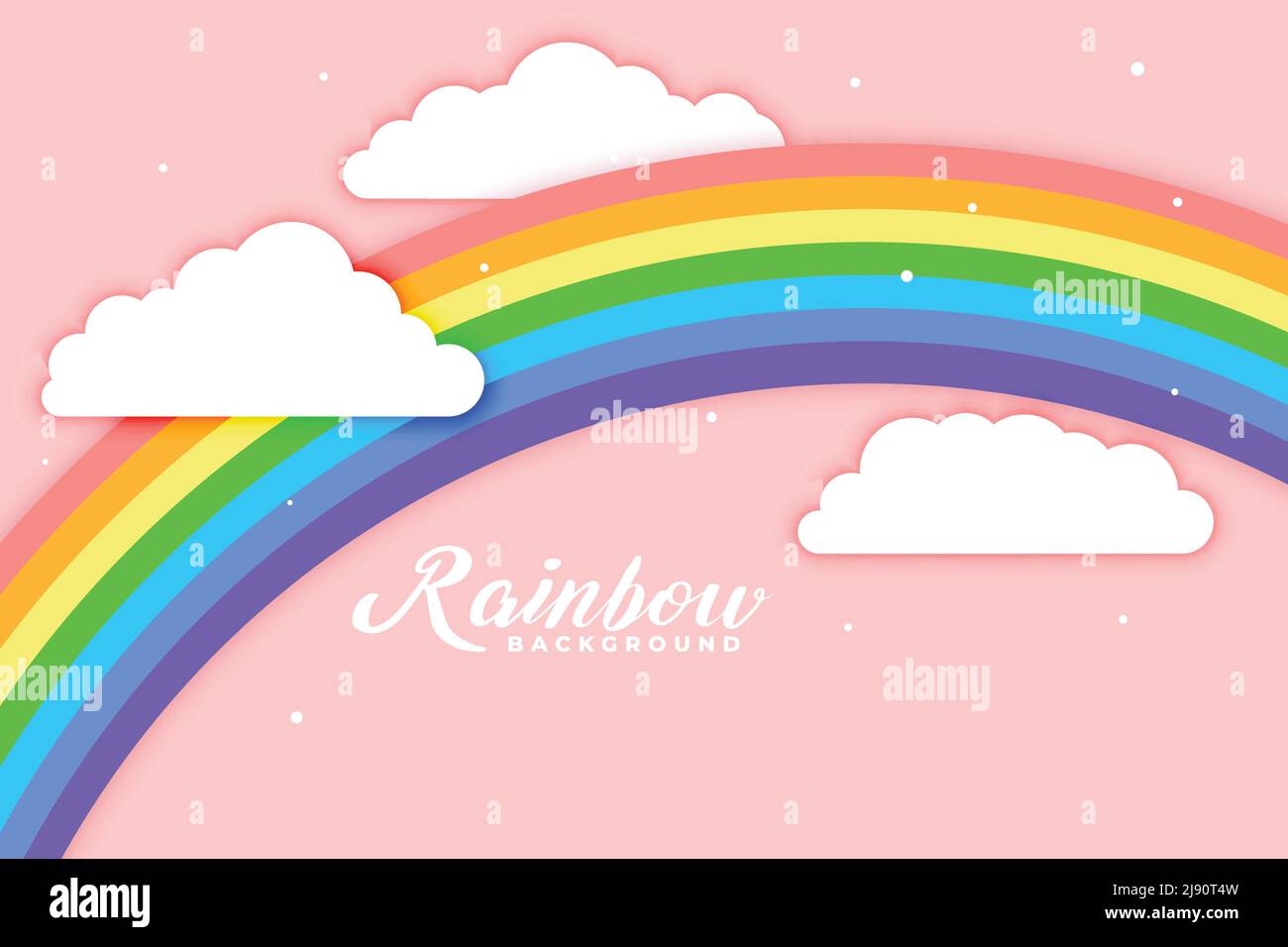 Pink rain cloud Stock Vector Images - Alamy