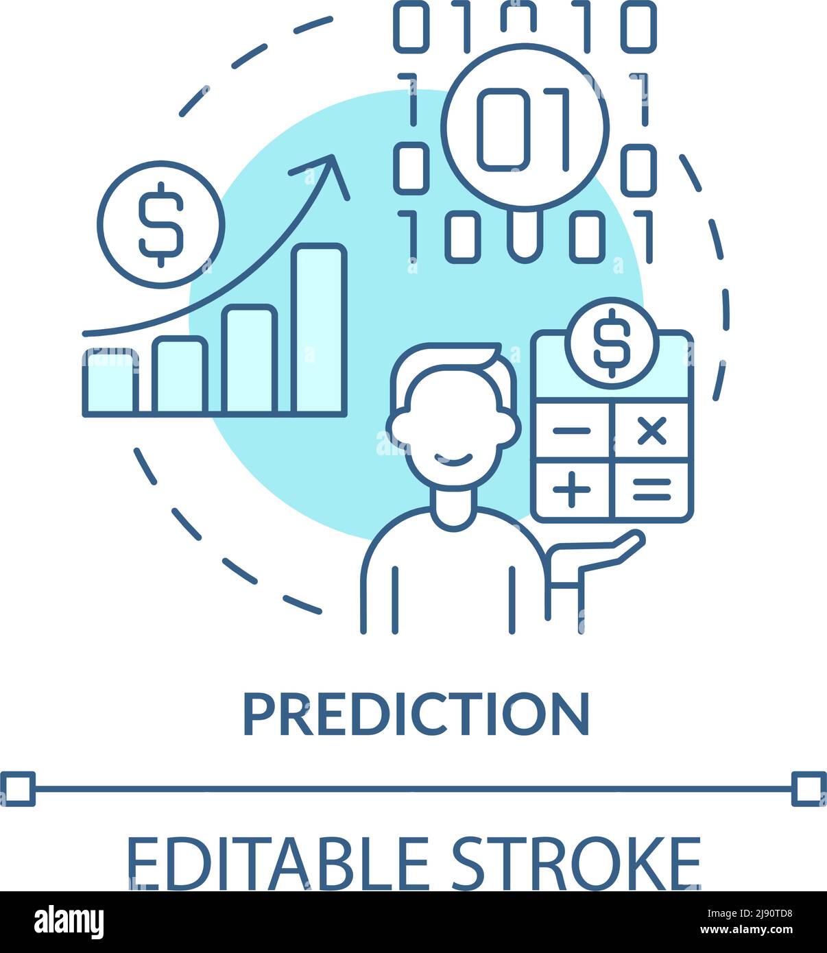 Future prediction art Cut Out Stock Images & Pictures - Alamy