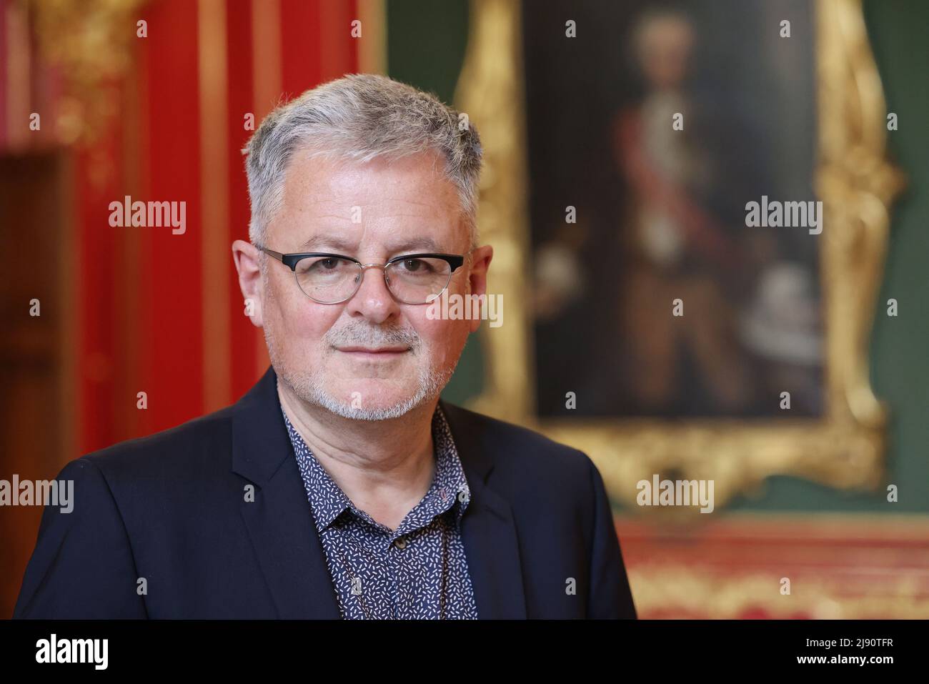 Aachen, Germany. 19th May, 2022. Christopher Clark, historian, stands ...