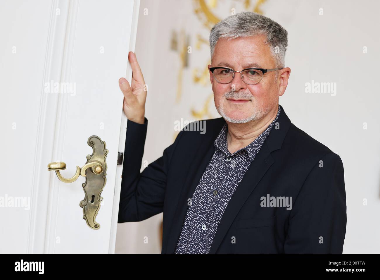 Aachen, Germany. 19th May, 2022. Christopher Clark, historian, stands ...