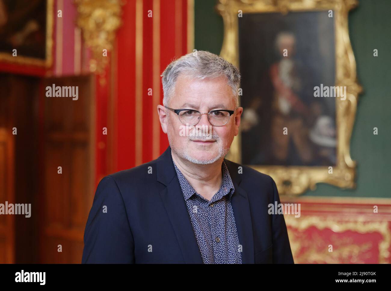 Aachen, Germany. 19th May, 2022. Christopher Clark, historian, stands ...
