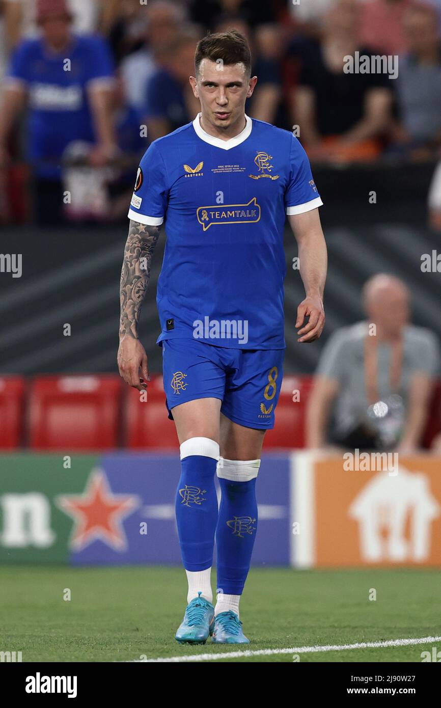 Estadio Ramon Sanchez-Pizjuan, Seville, Spain, May 18, 2022, Ryan Jack ...