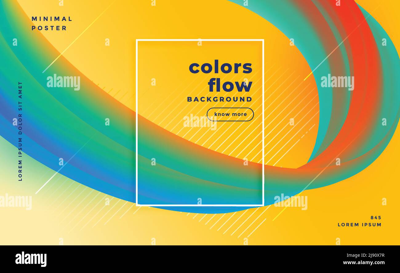 Flow colors Stock Vector Images - Alamy