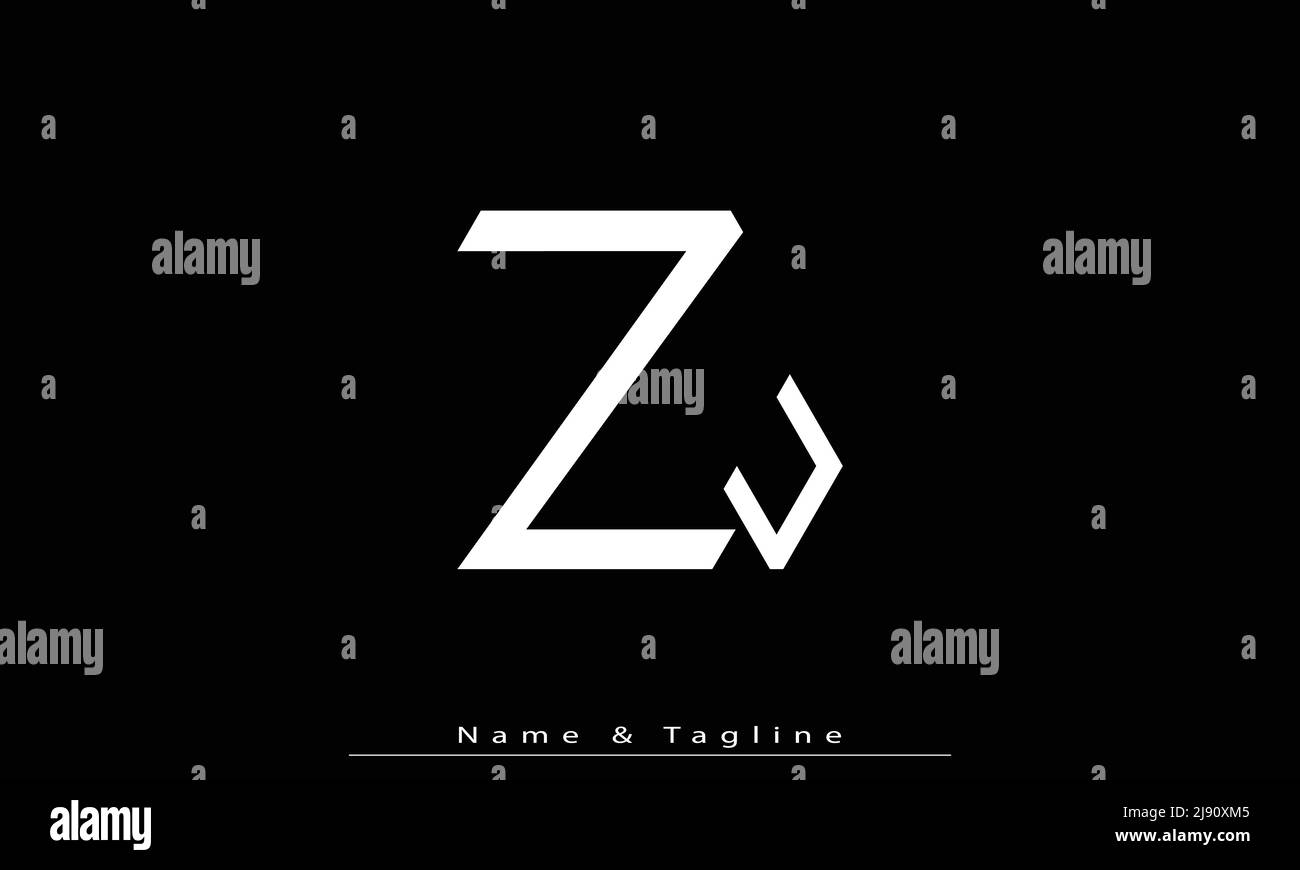 Letter zv logo hi-res stock photography and images - Alamy