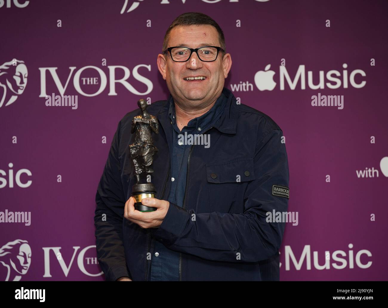 Paul Heaton, winner of the Outstanding Song Collection award, at the ...