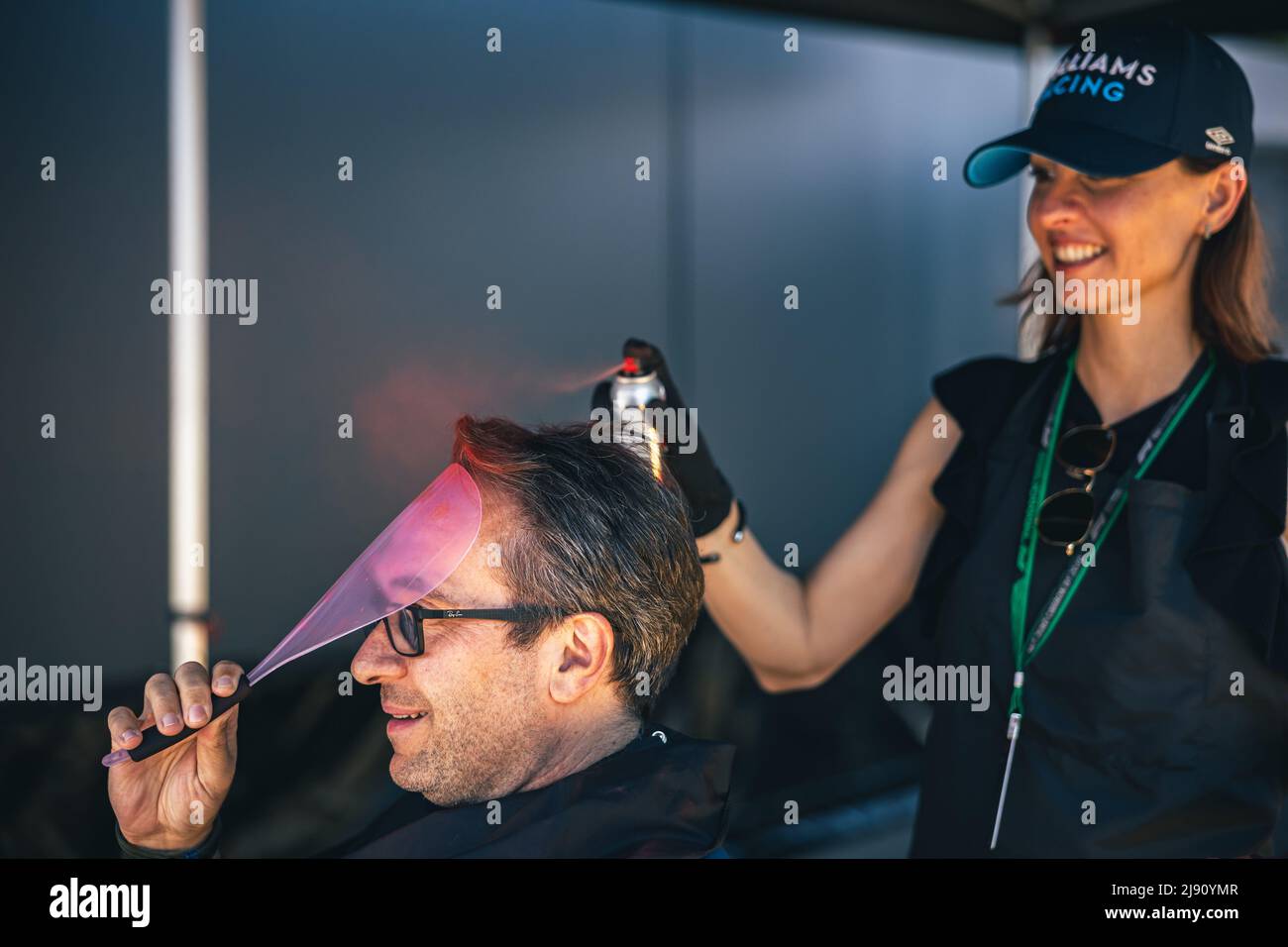 FX Demaison (FRA) Williams Racing Technical Director - hair dyed red ...