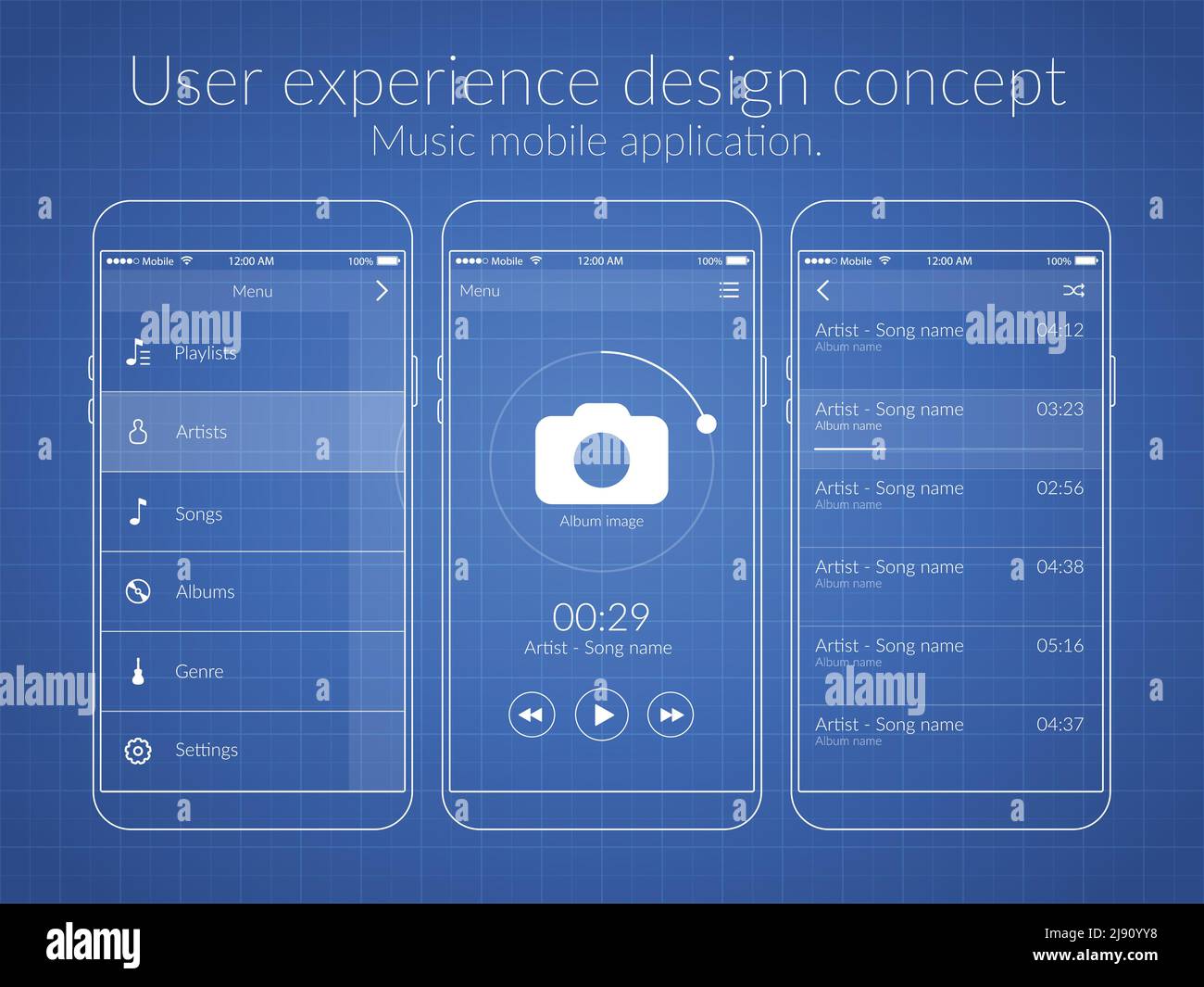 Visual screens Stock Vector Images - Alamy