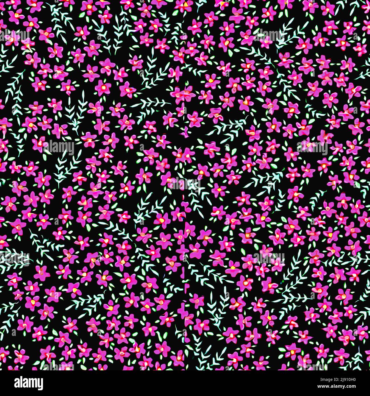 Textile and wallpaper patterns. A printable digital illustration work ...