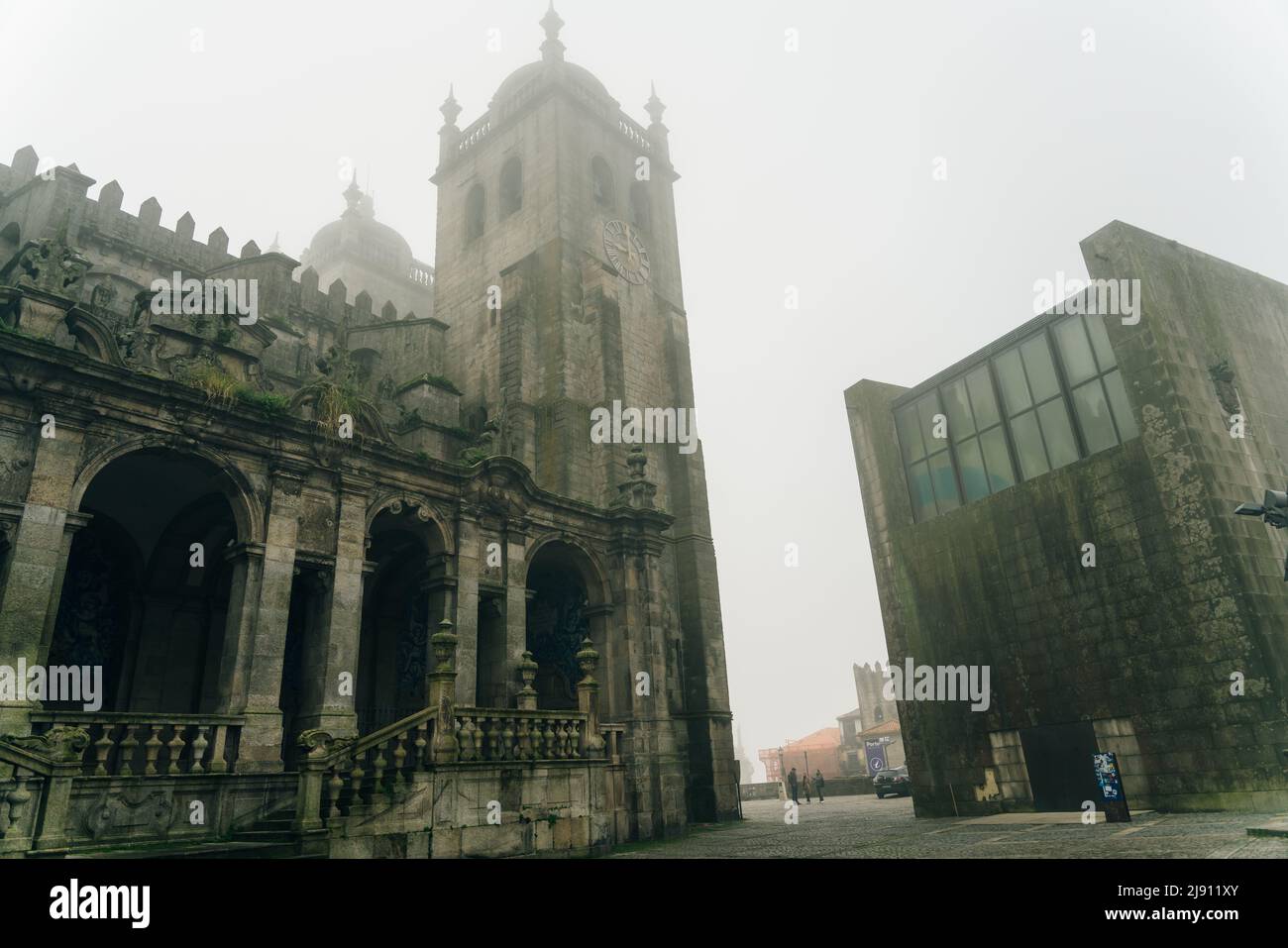 Romanesque Cathedral of Porto, Portugal is a Roman Catholic church ...