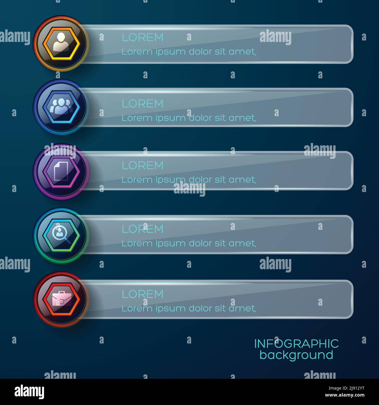 Hexagonal glass Stock Vector Images - Alamy