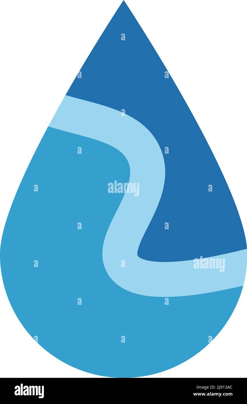 Water droplets with gradation. Editable vector Stock Vector Image & Art ...