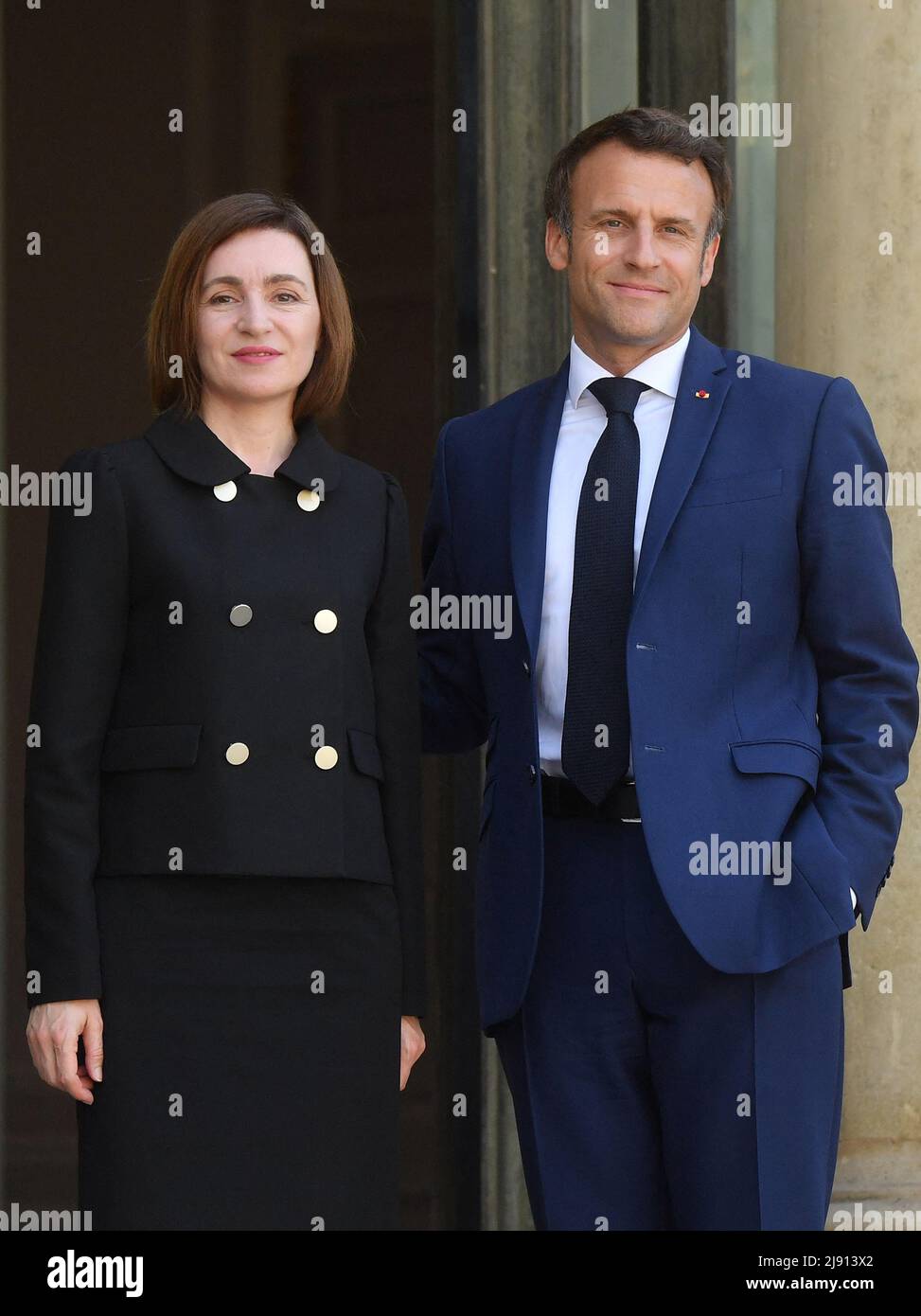 Paris, France on May 19, 2022. French President Emmanuel Macron meets ...