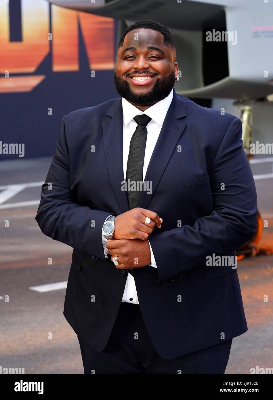 Bash The Entertainer attending the UK premiere of Top Gun: Maverick at ...