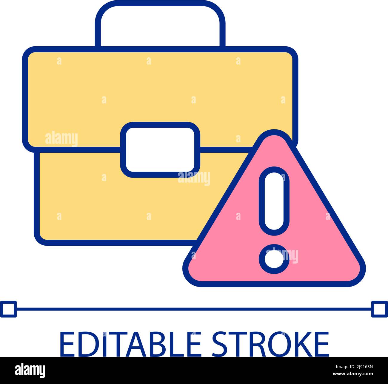Difficulty employee Stock Vector Images - Alamy