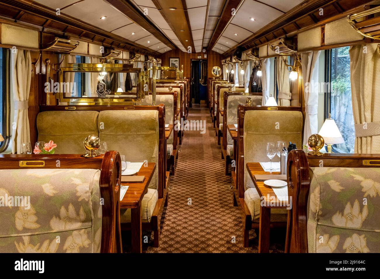 Fancy Train Compartment