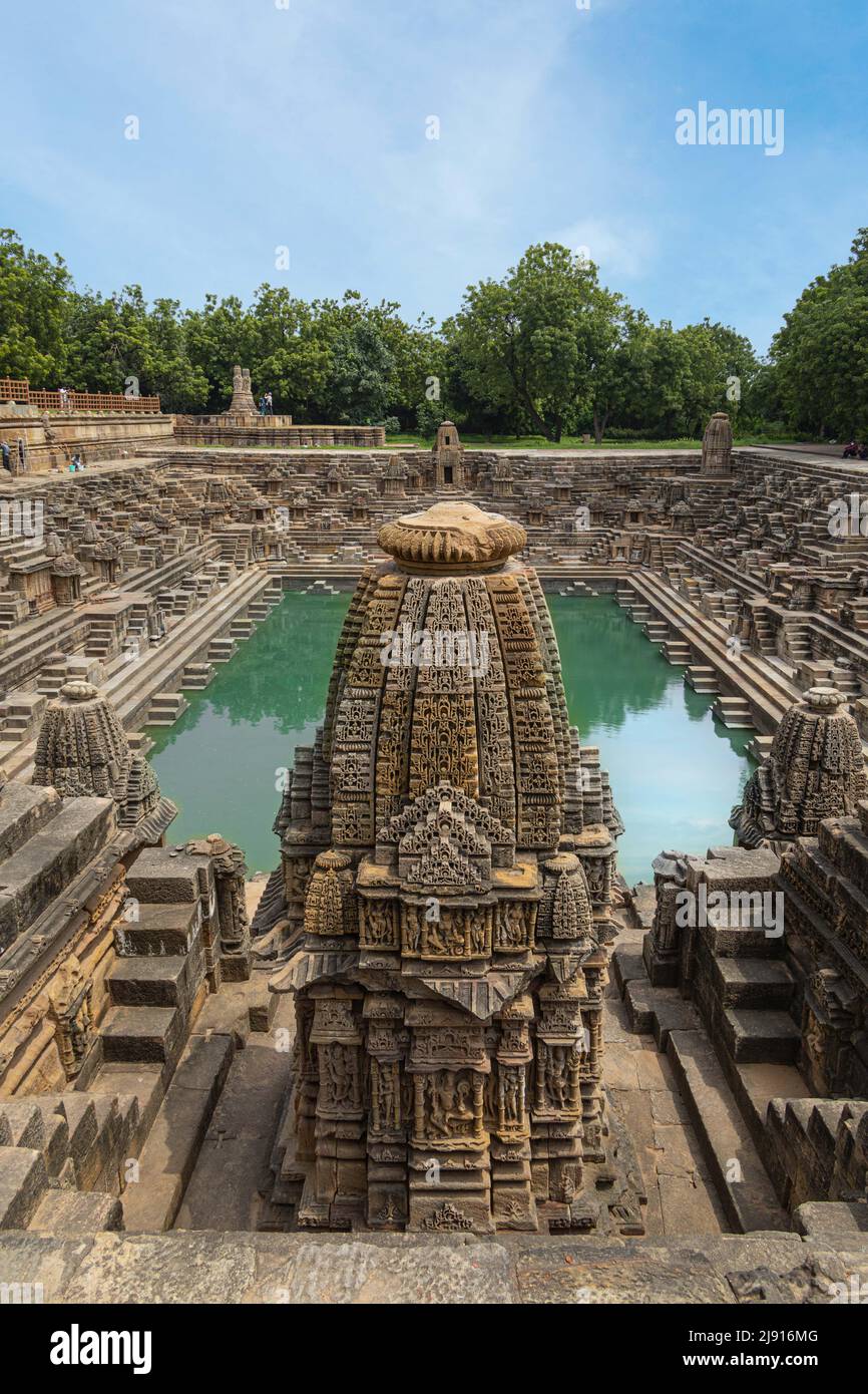 Sun Temple Modhera Heritage site, Ahmedabad, Gujarat Stock Photo - Alamy