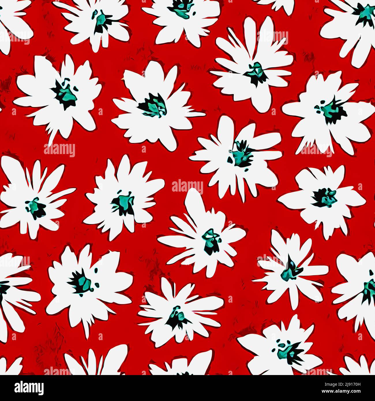 Textile and wallpaper patterns. A printable digital illustration work ...