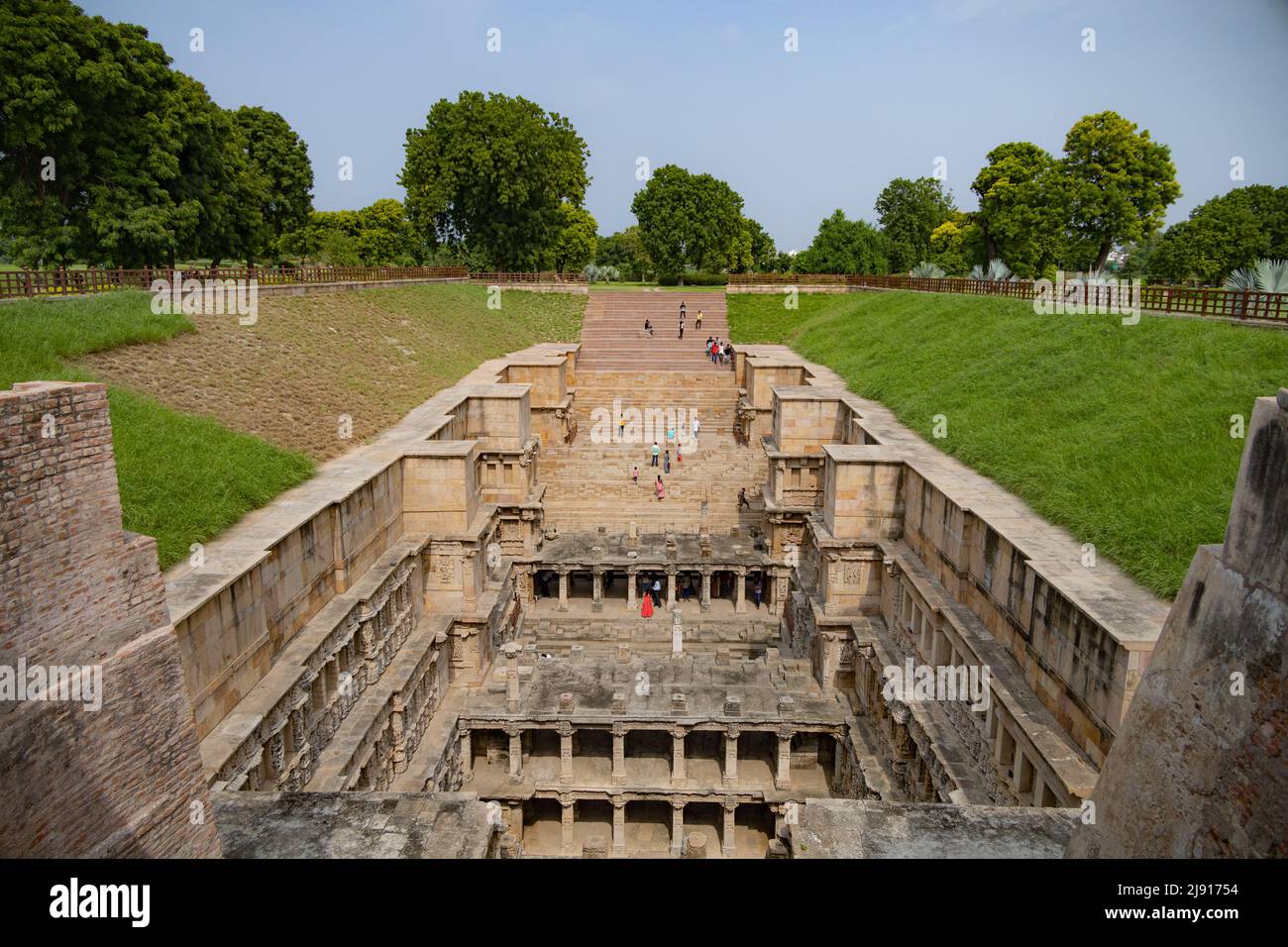 Rani ki vav stepwell, UNESCO World Heritage site, Patan, Gujarat Stock ...
