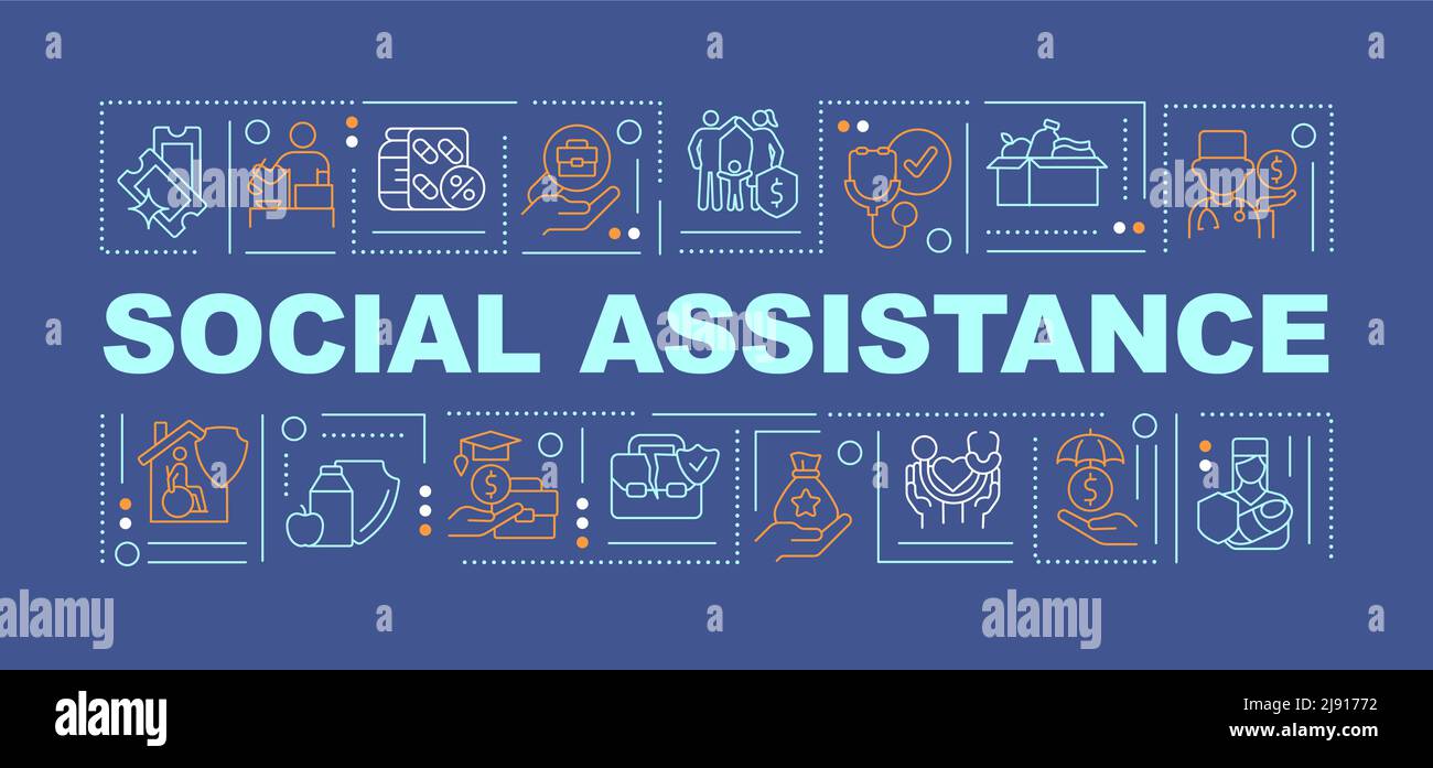 Cash assistance program Stock Vector Images - Alamy