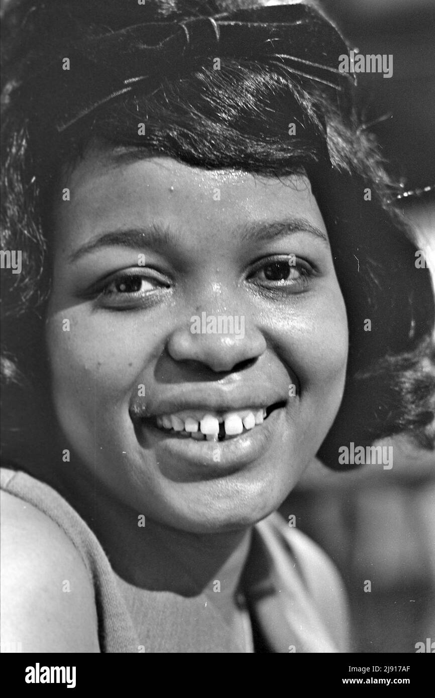 LITTLE EVA (1943-2003) American pop singer in September 1964. Photo ...