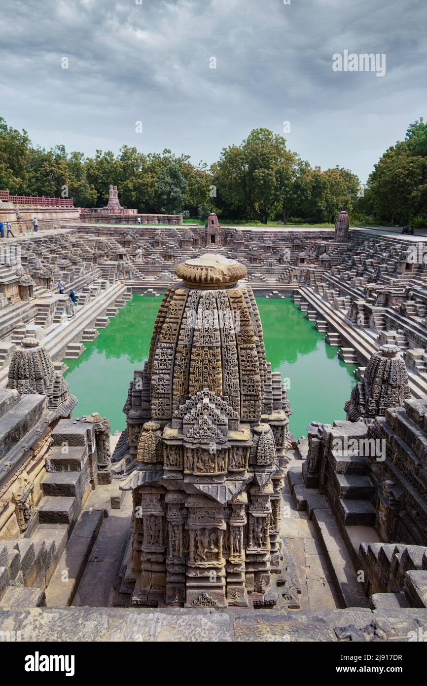 Sun Temple Modhera Heritage site, Ahmedabad, Gujarat Stock Photo - Alamy