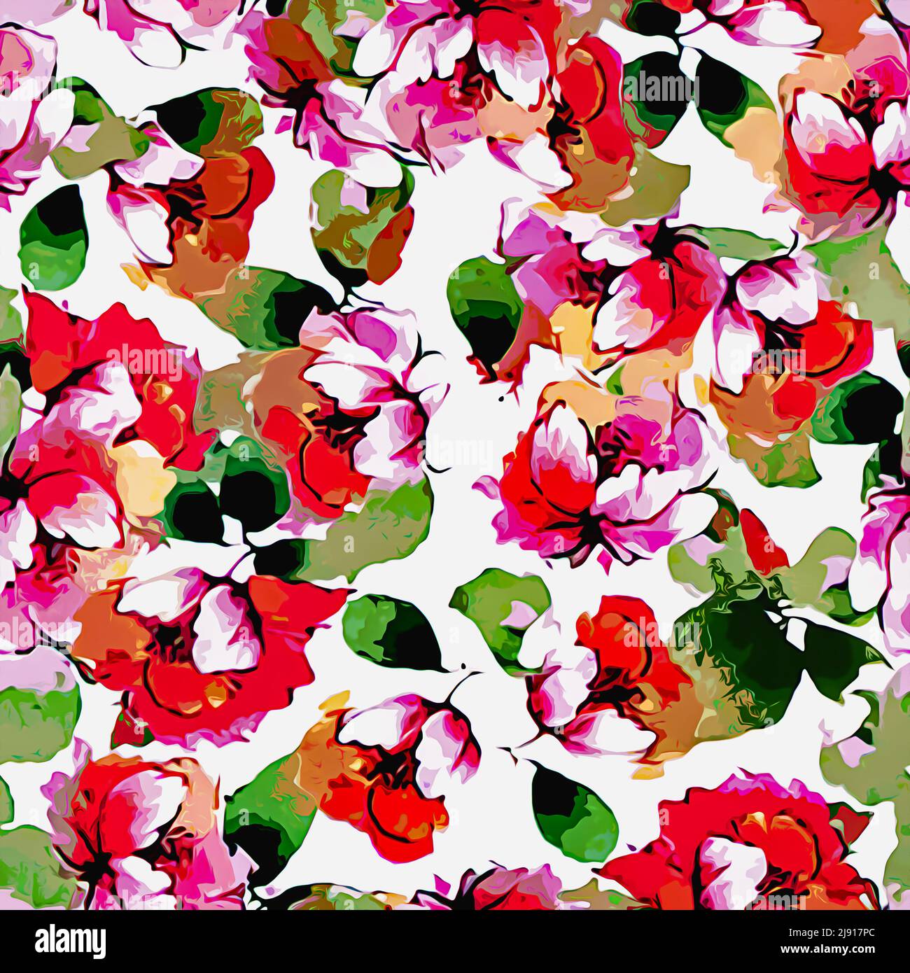 Textile and wallpaper patterns. A printable digital illustration work. Floral Print designs ...