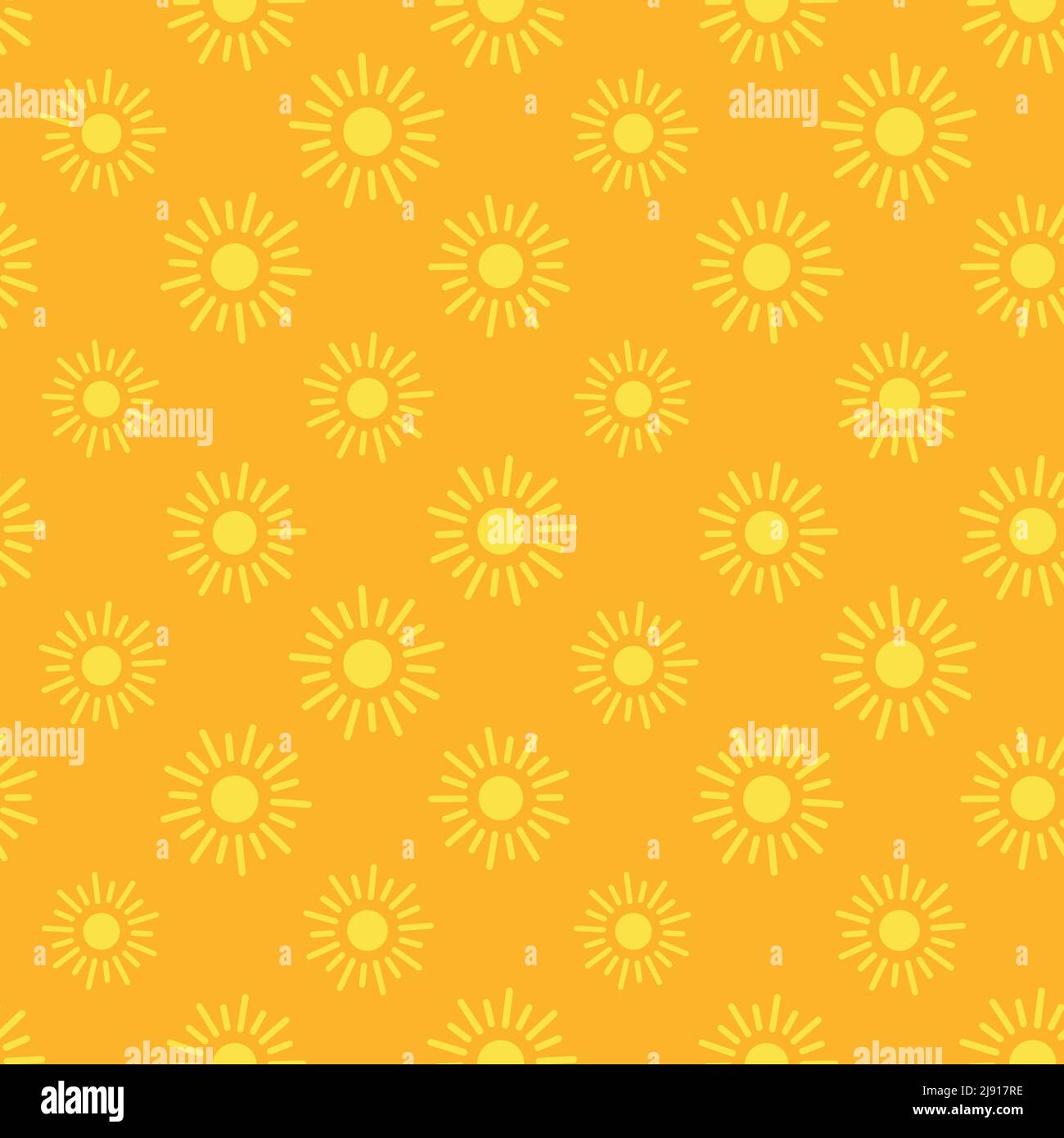 Flat sun icons seamless pattern for apps and web sites backgrounds ...