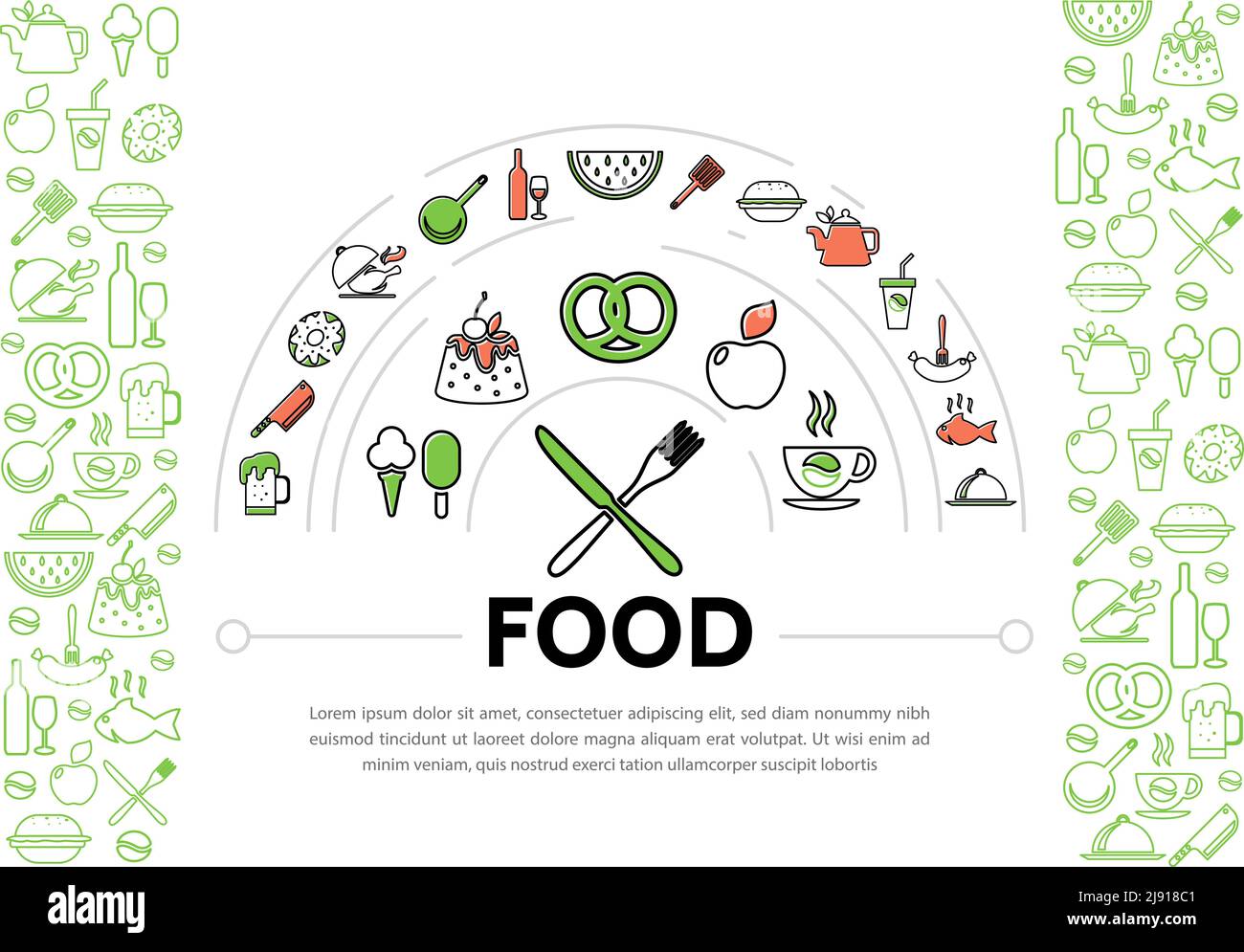 Coffee fruits vector vectors hi-res stock photography and images - Alamy