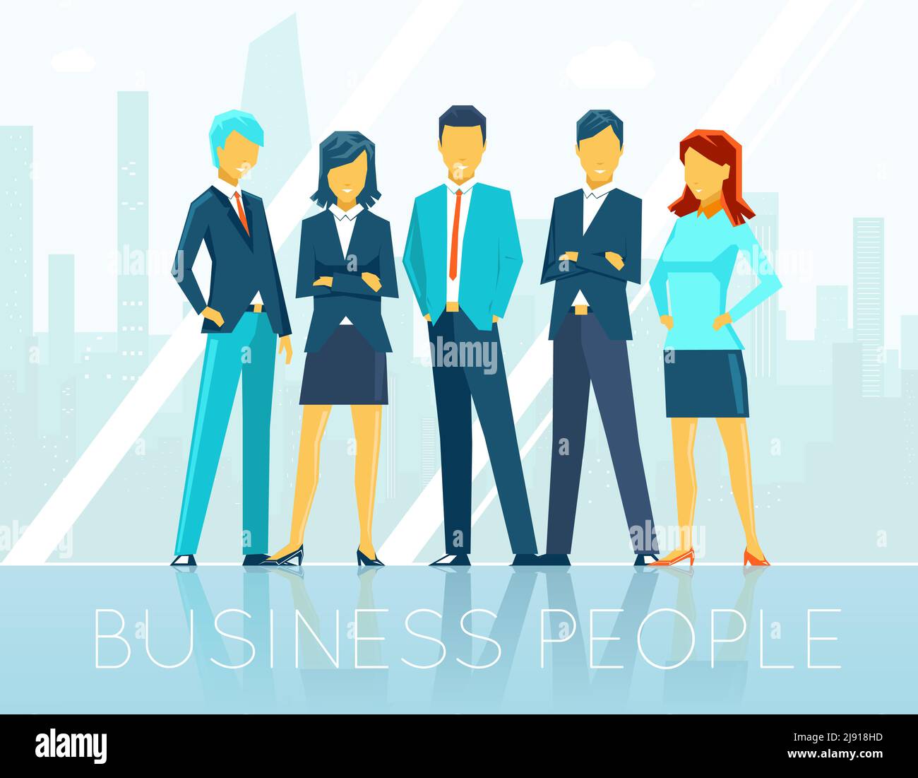 Business people. Teamwork and person, team communication, discussion ...