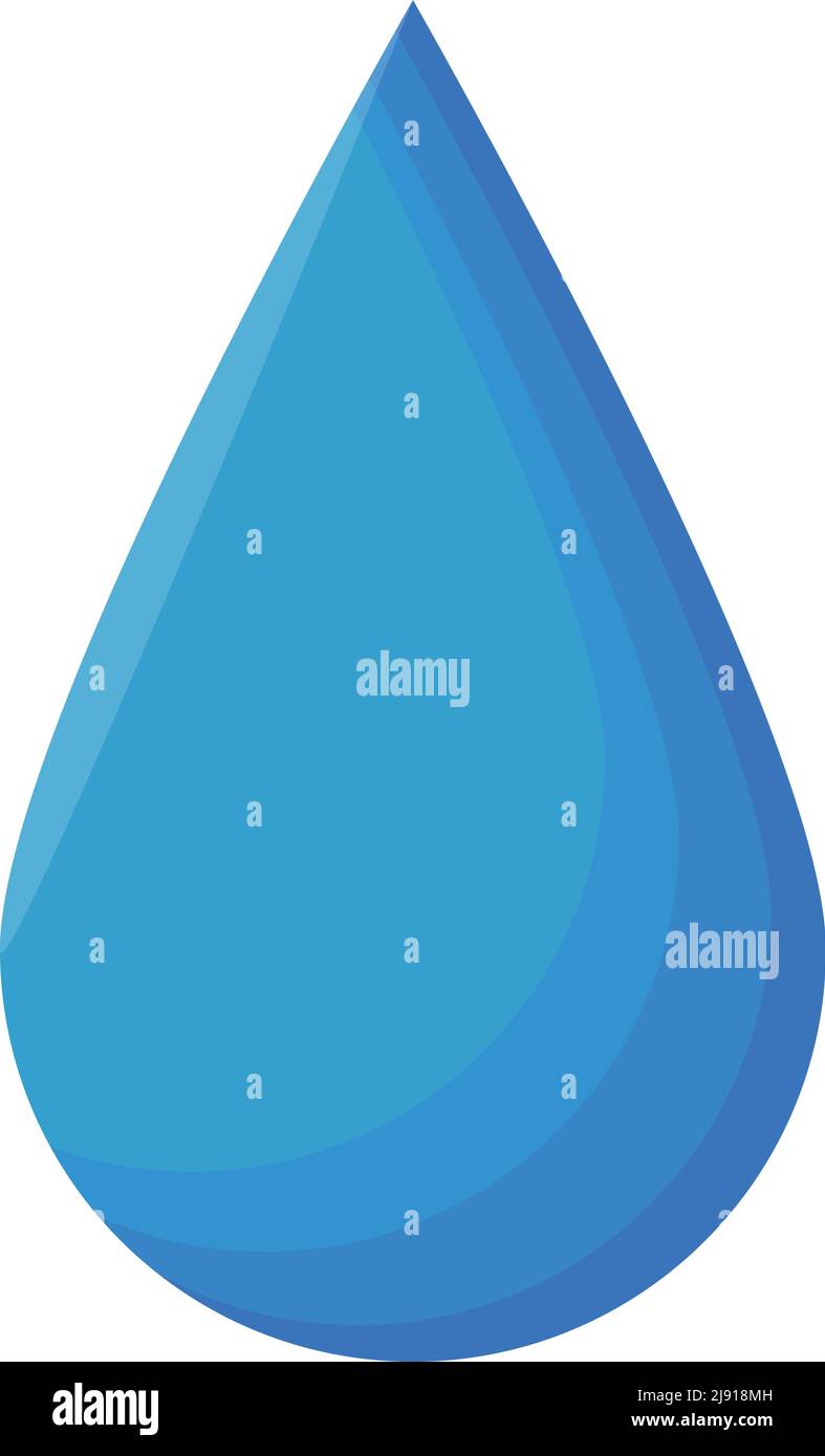 Gradient water droplets icon. Editable vector Stock Vector Image & Art ...